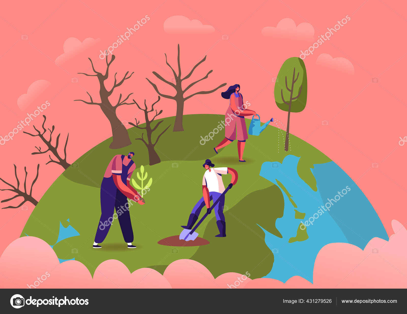 Reforestation Animation