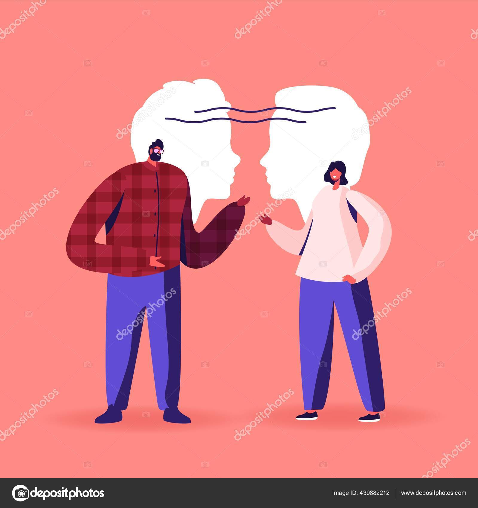 Empathy, Communication Skills, Open Mind, Emotional Intelligence Concept. Reasoning, Persuasion ...