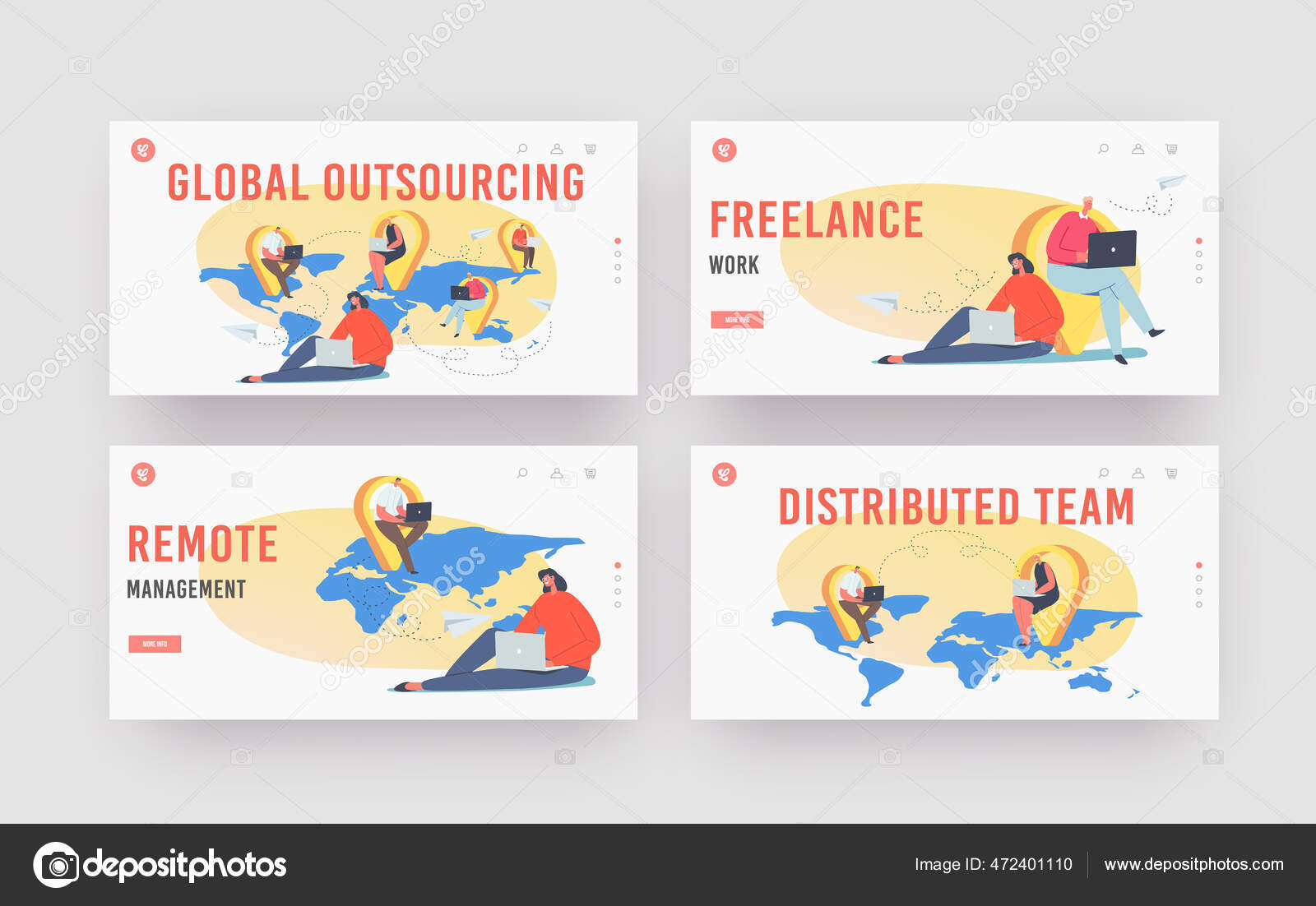 Map Of Outsourcing It Work