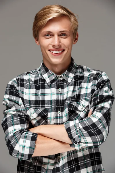 Man with hands crossed on chest - Stock Image - Everypixel