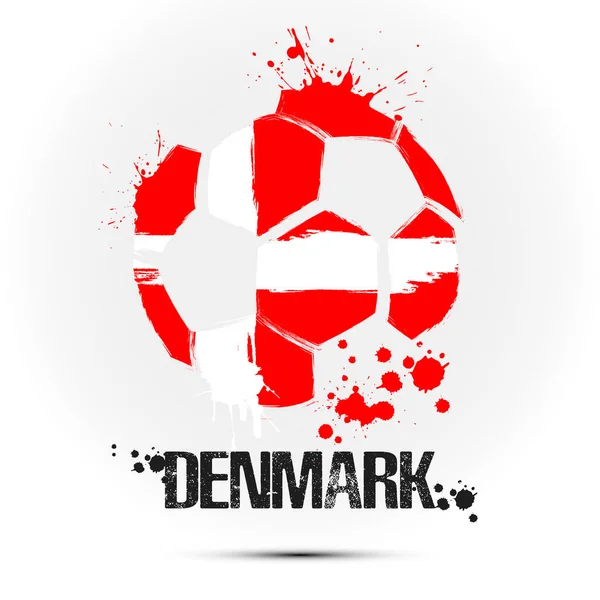 Denmark krajowy zespół piłki nożnej Vector Art Stock Images | Depositphotos