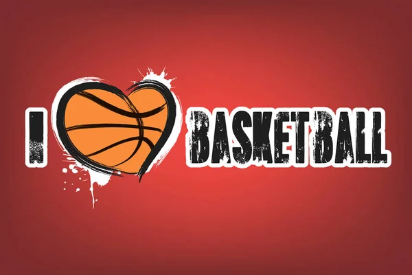 Love And Basketball Heart Symbol