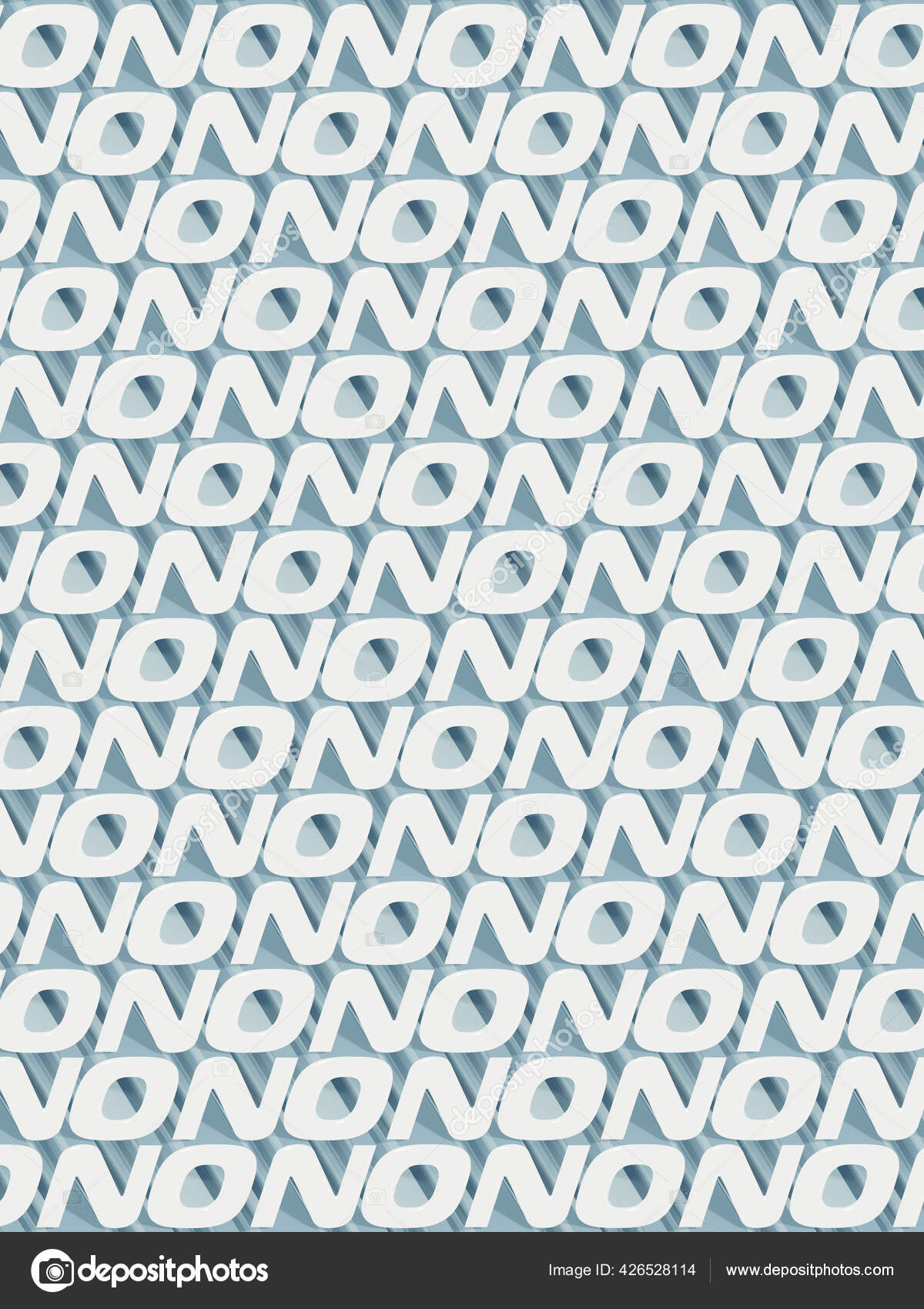 Texture Words Concept Prohibition Refusal Creativity Poster Decoration ...