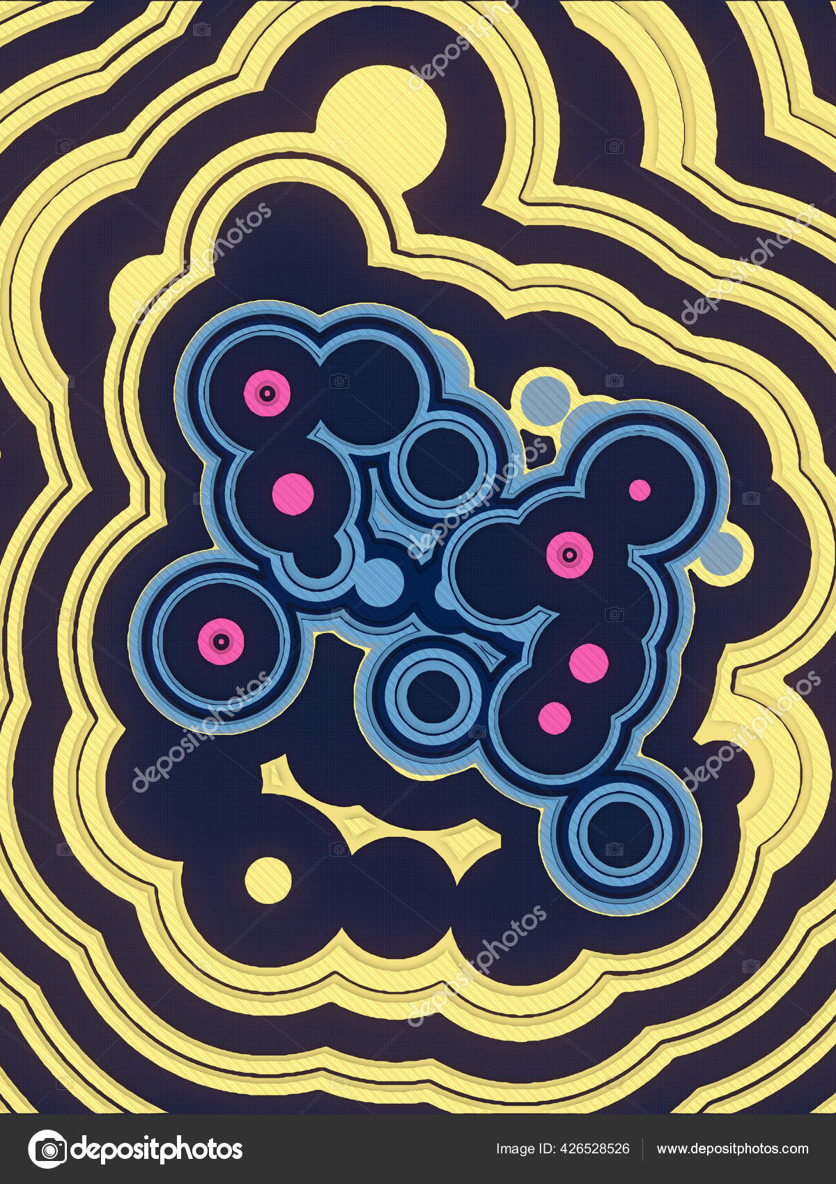 Graphic Design Pattern Circles