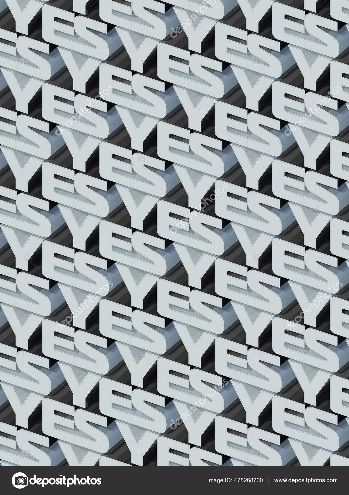 Composition Words Yes Striped Texture Art Style Modern Rendering ...