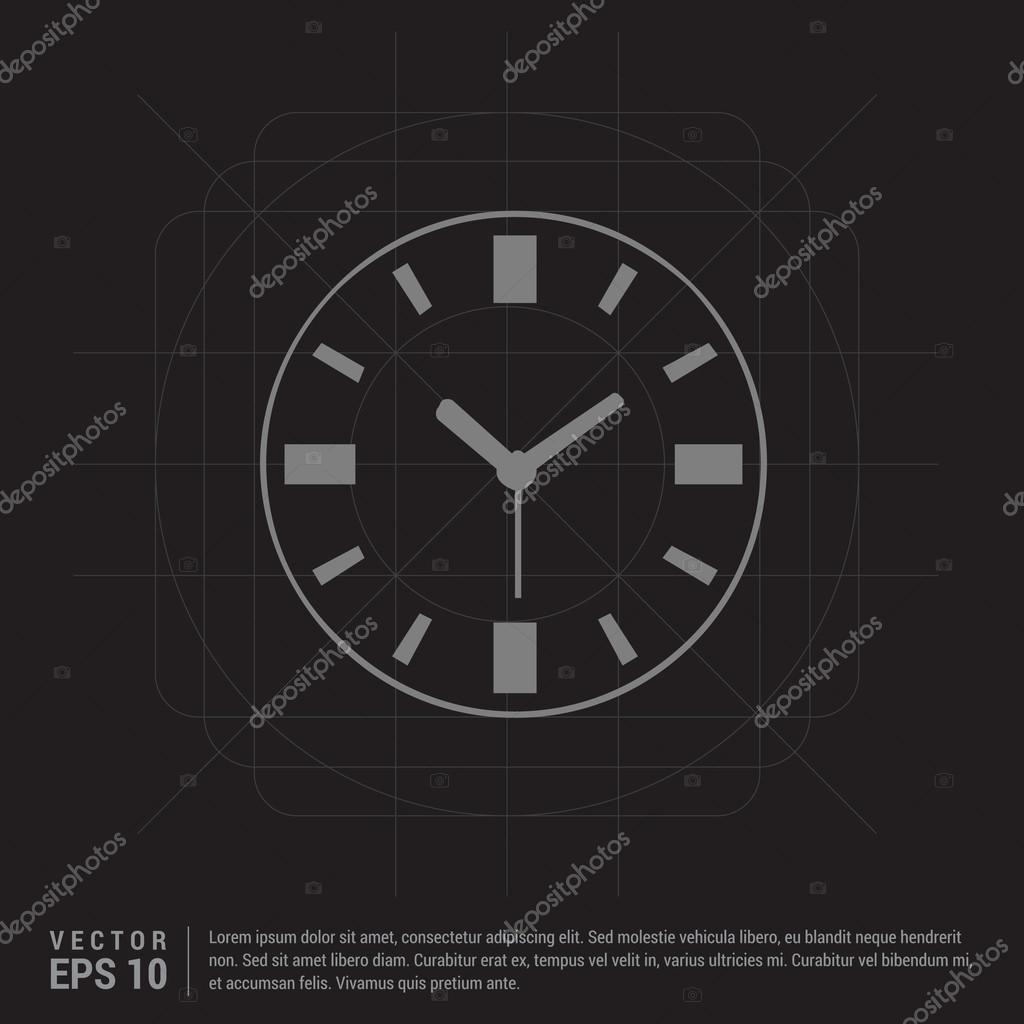 Time, clock icon Stock Vector Image by ©ibrandify #103802888
