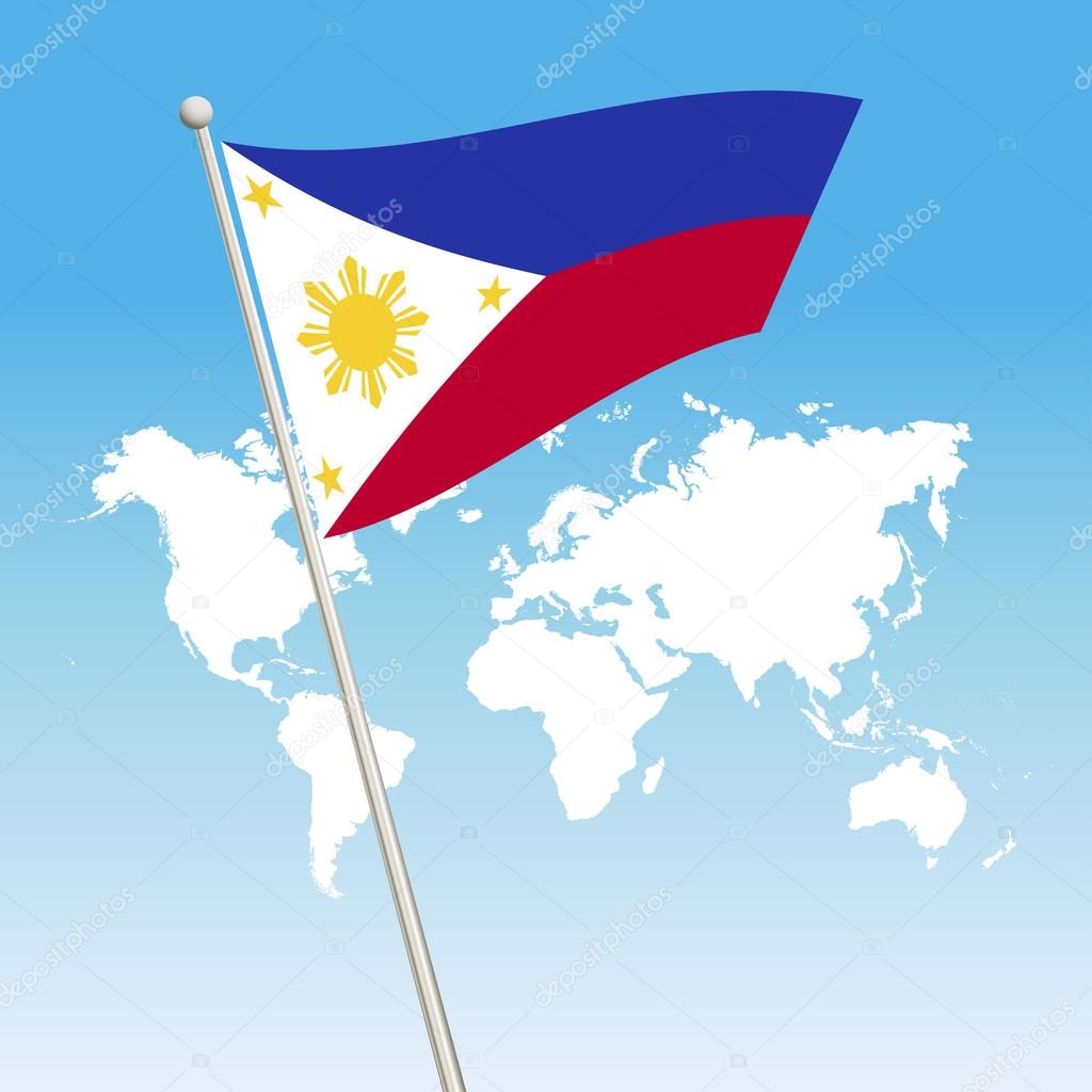 Philippines flag symbol Stock Vector Image by ©ibrandify #103849526