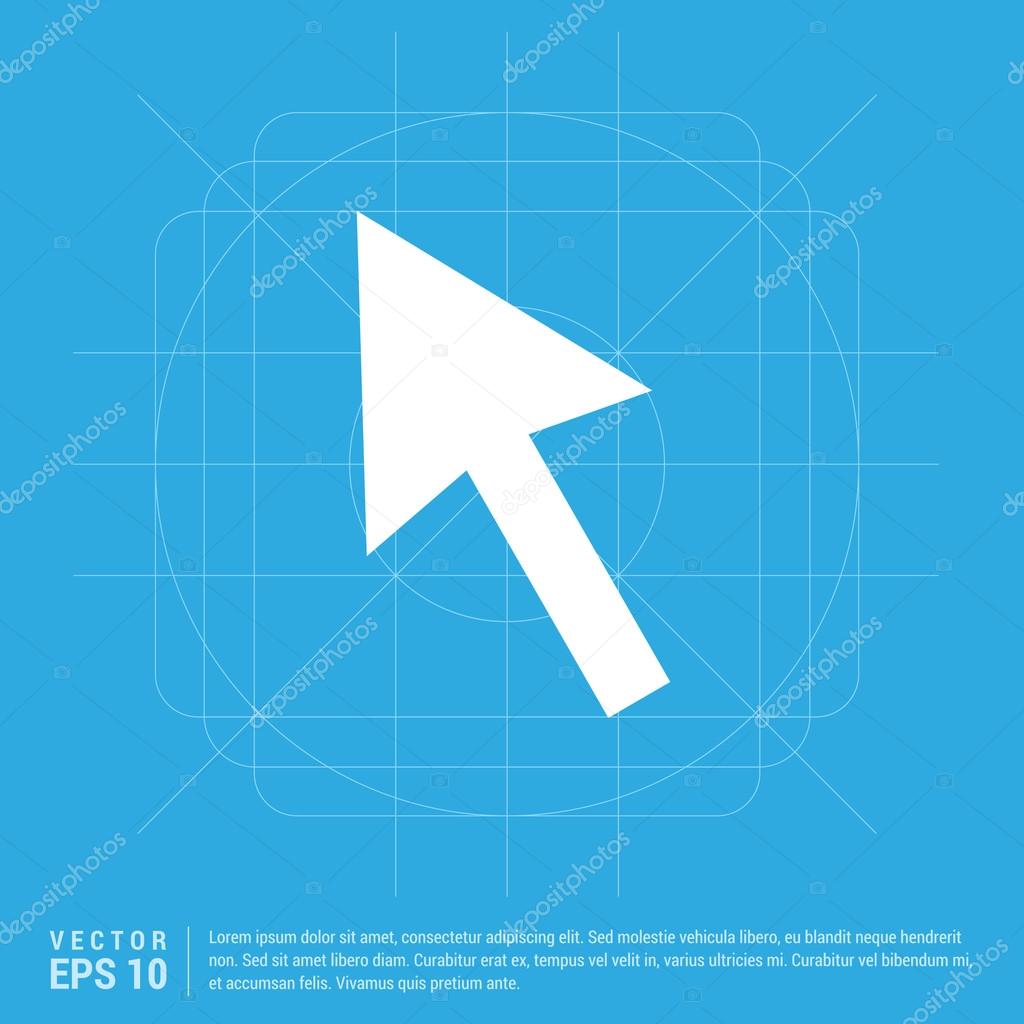Icono de flecha del cursor del ratón Vector de stock por ©ibrandify 103901768