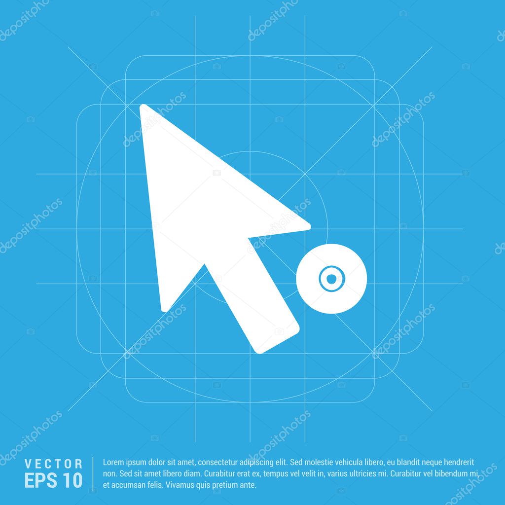 마우스 커서가 화살표 아이콘 스톡 벡터 - ©ibrandify 103917868