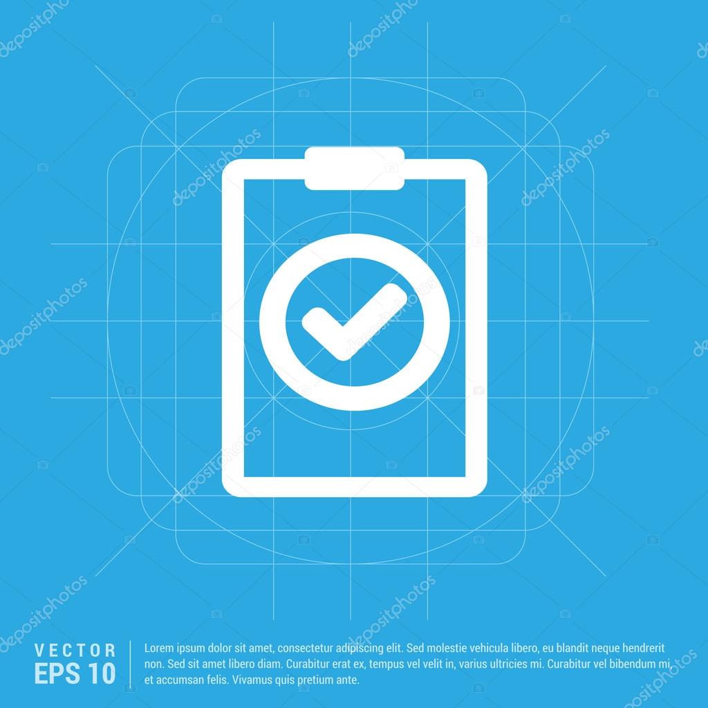 Report, check list icon Stock Vector Image by ©ibrandify #103921806