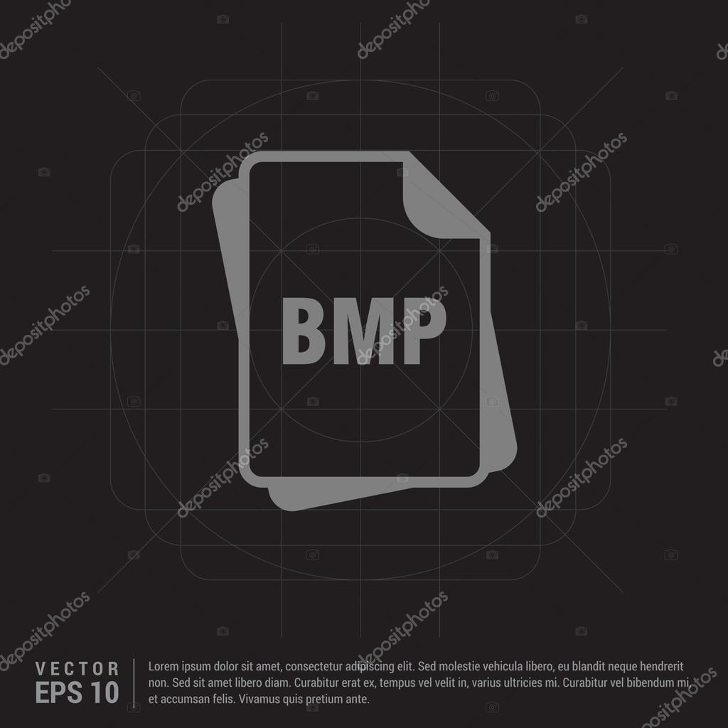 BMP file format icon Stock Vector by ©ibrandify 103932182