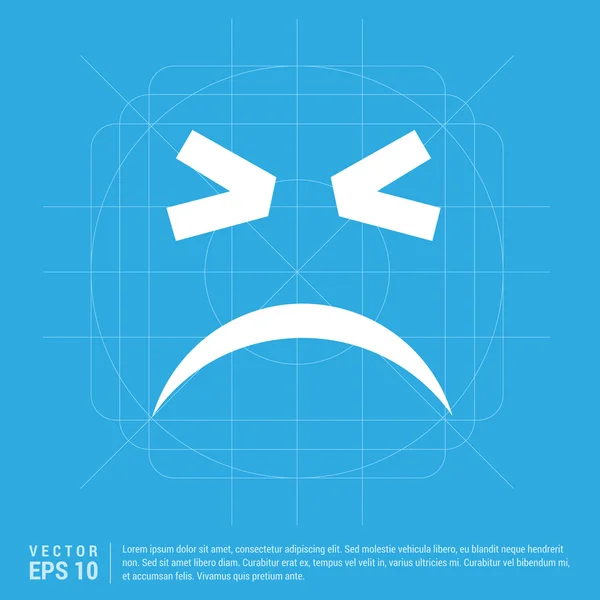 Face icon, Flat pictogram design Stock Vector by ©ibrandify 103796302