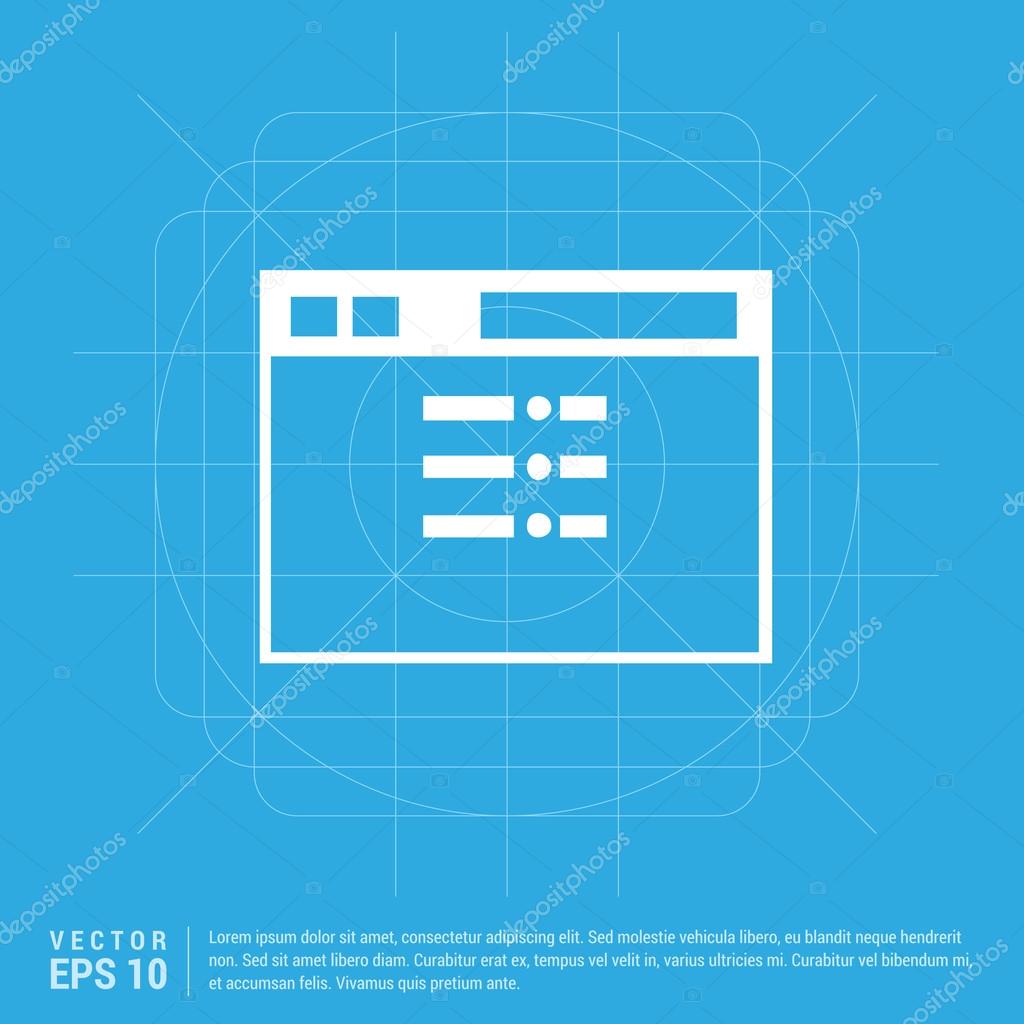 Application window interface icon Stock Vector Image by ©ibrandify ...