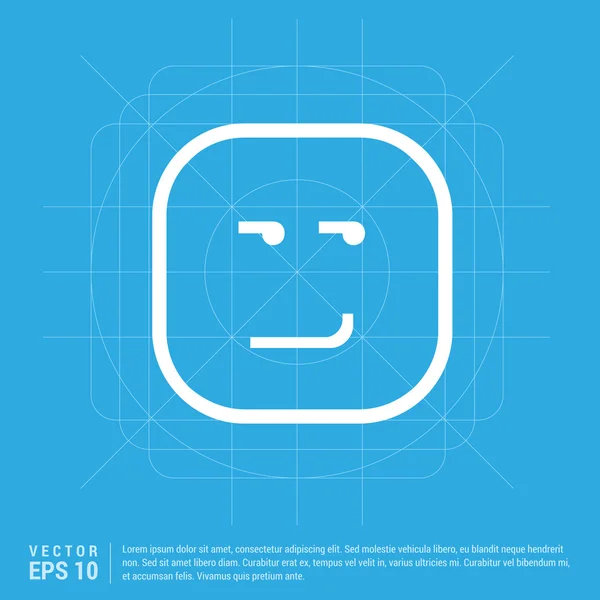 Face icon, Flat pictogram design Stock Vector by ©ibrandify 103796302