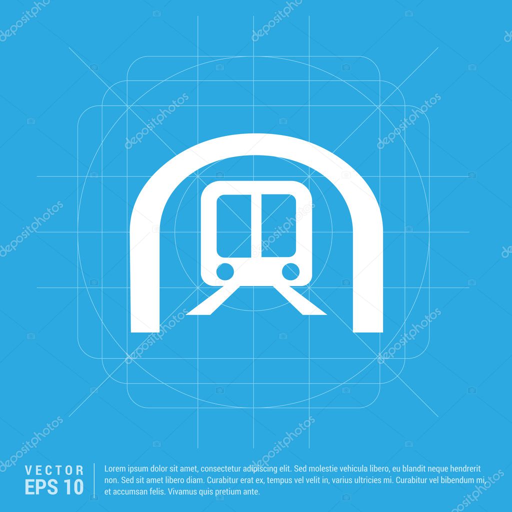 Subway train icon Stock Vector by ©ibrandify 104053254