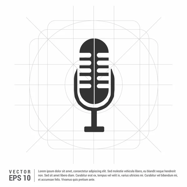 Pictogram microphone icon Stock Vector Image by ©ibrandify #116183282