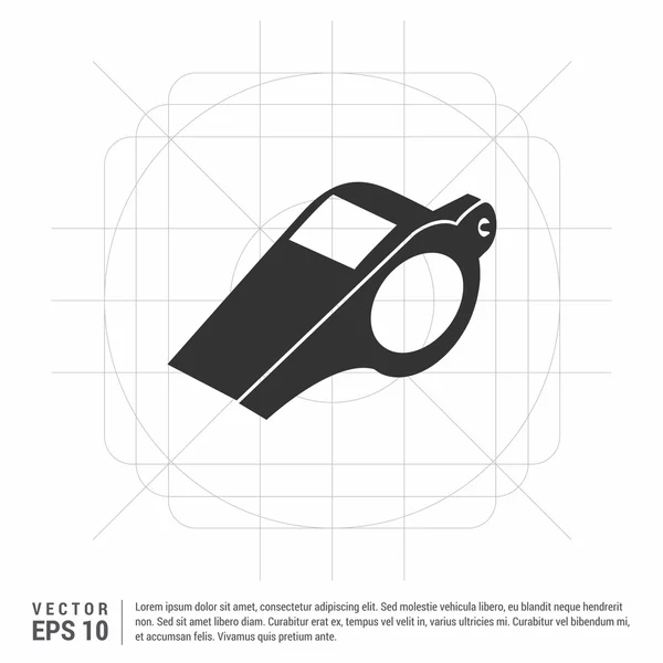 Referee whistle Vector Art Stock Images | Depositphotos