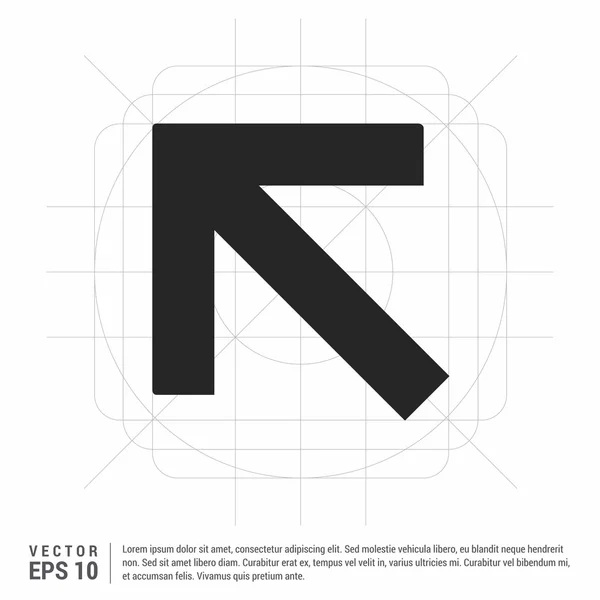 Diagonal arrow symbol Vector Art Stock Images | Depositphotos