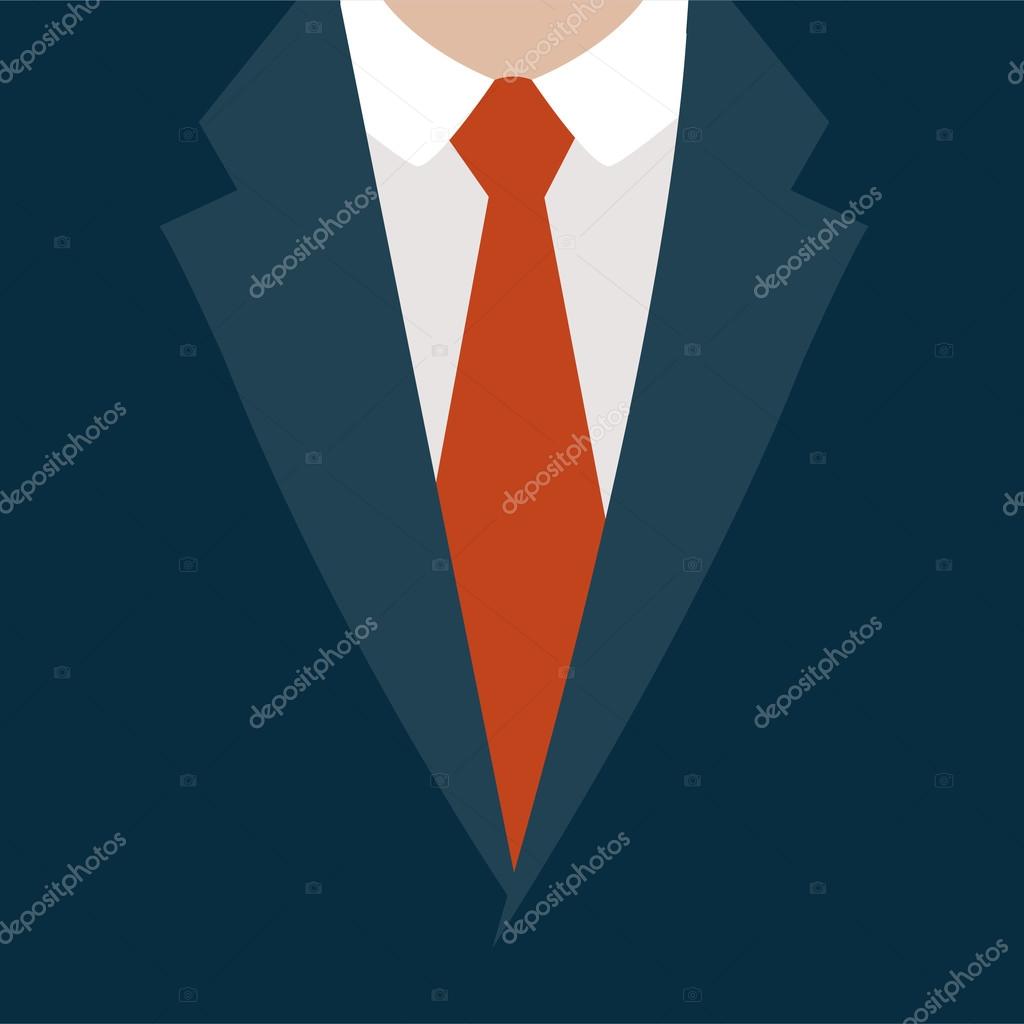 Traje de negocios formal negro Vector de stock por ©ibrandify 106272420