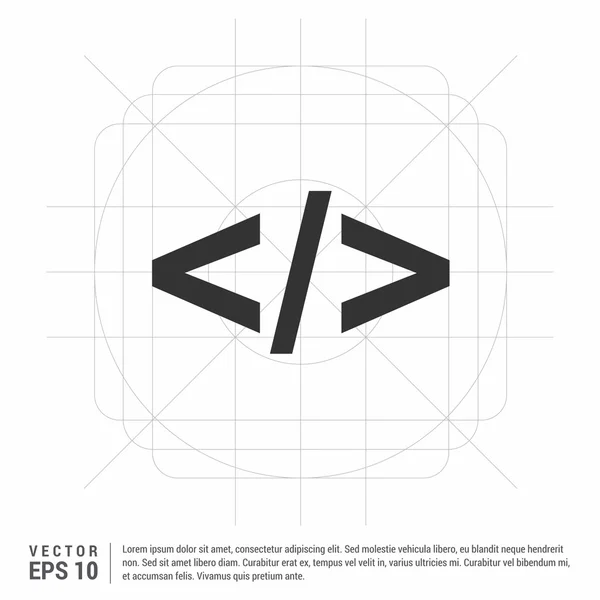 Programming code icon Vector Art Stock Images | Depositphotos