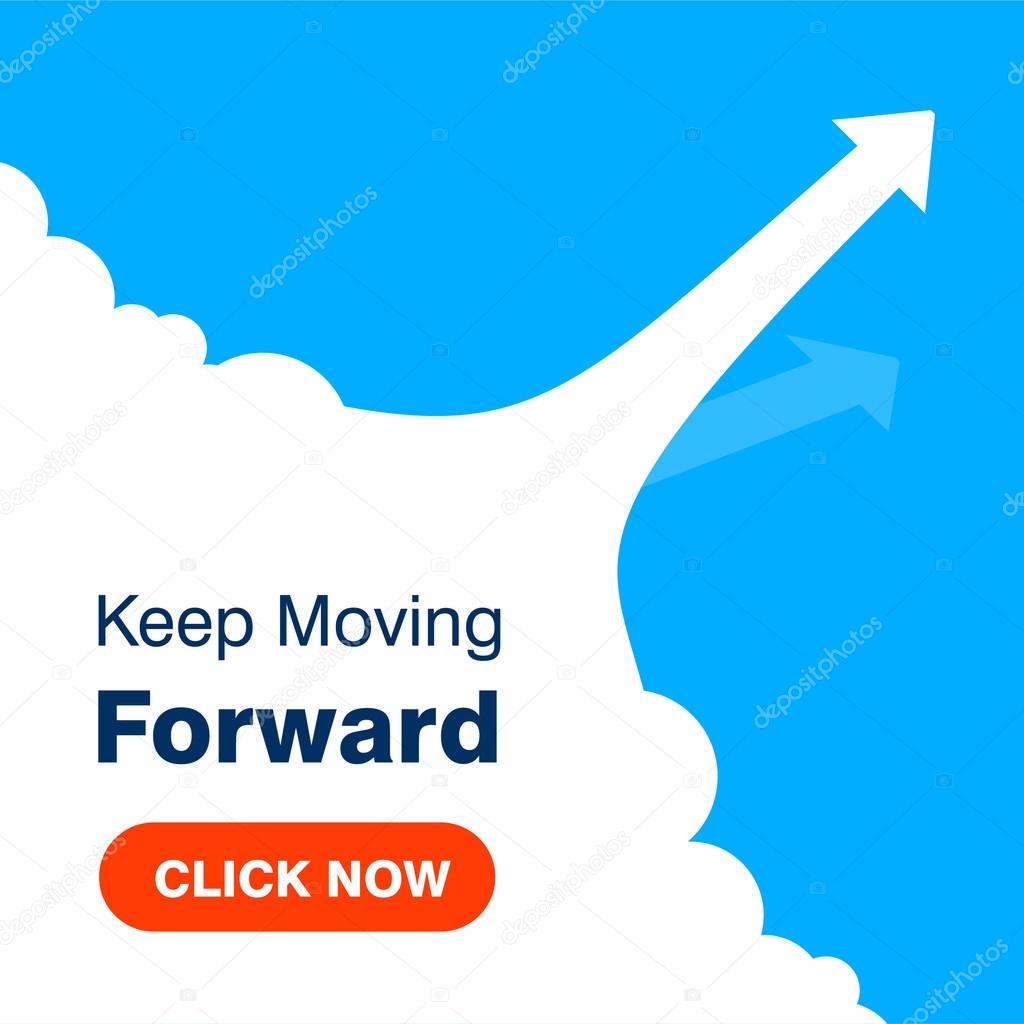Keep Moving Forward Symbol