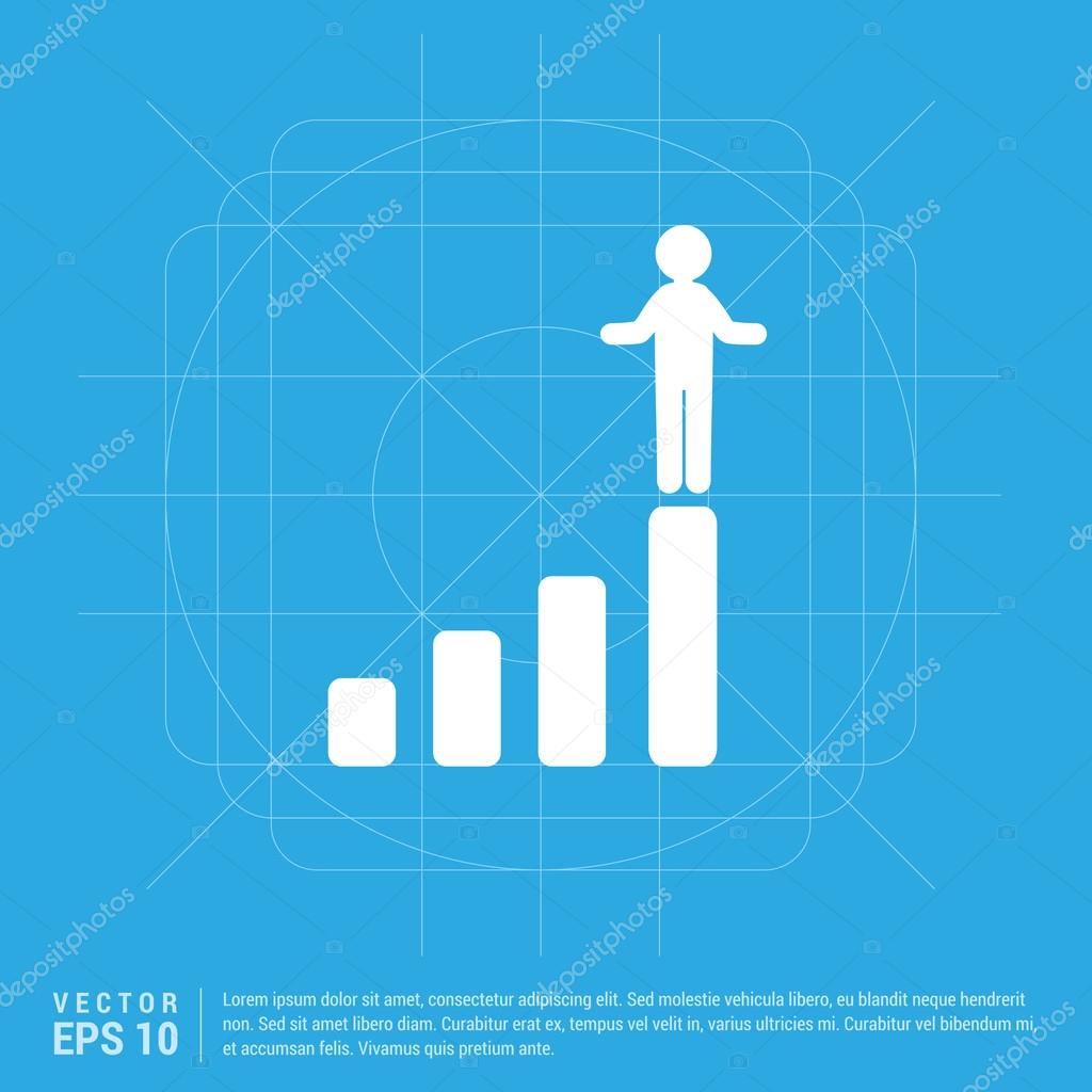 Cuadro de progreso Icono . Vector de stock #109541296 de ©ibrandify