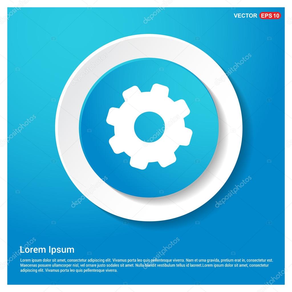 Cog wheel Icon Stock Vector by ©ibrandify 109547316