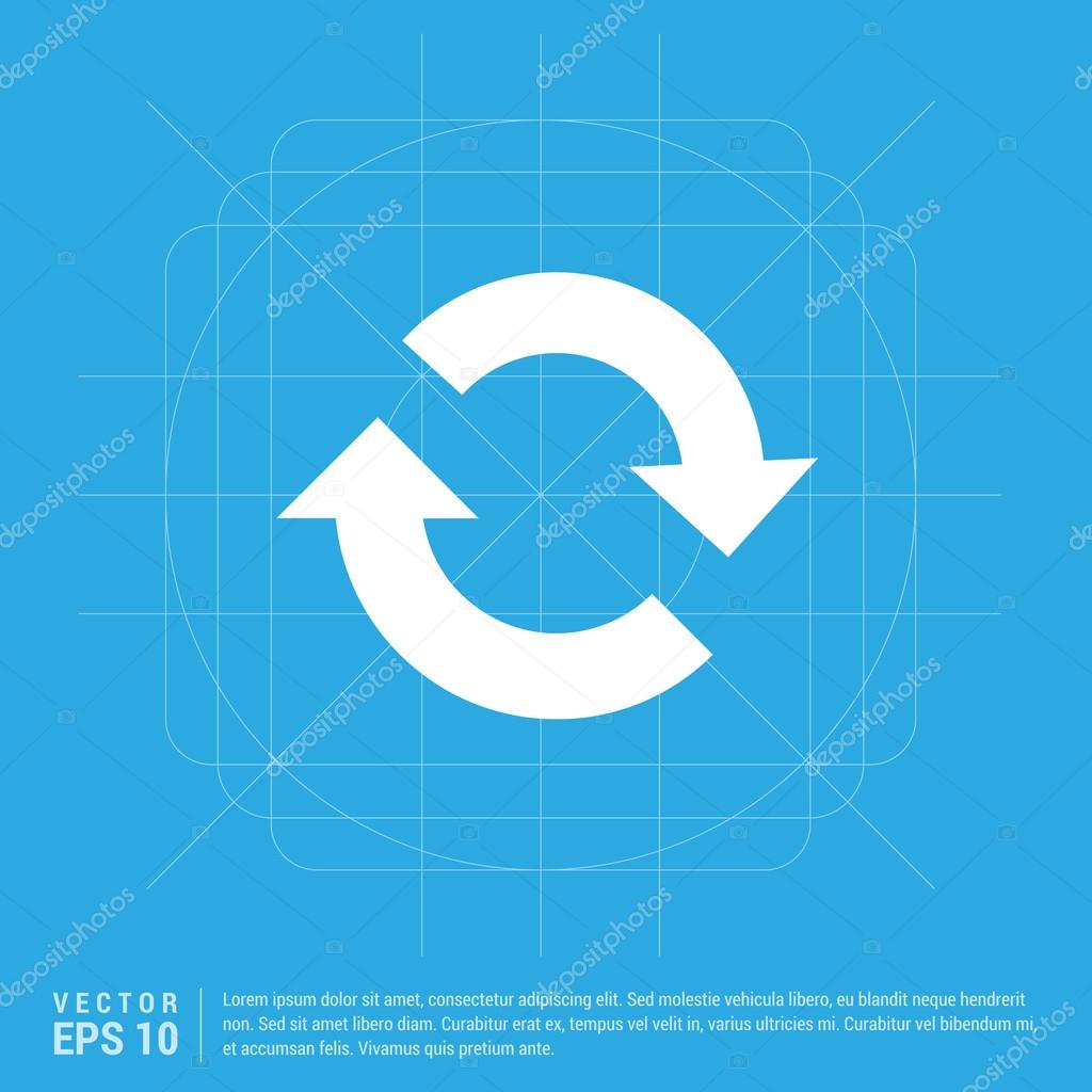 Circle arrows icon Stock Vector Image by ©ibrandify #109549048