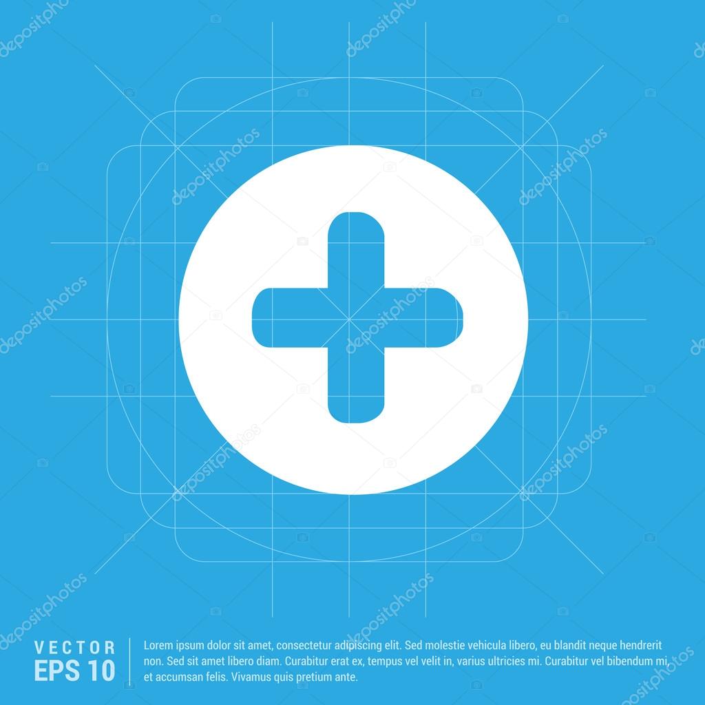 Plus icon. concept web buttons. Stock Vector by ©ibrandify 109558136
