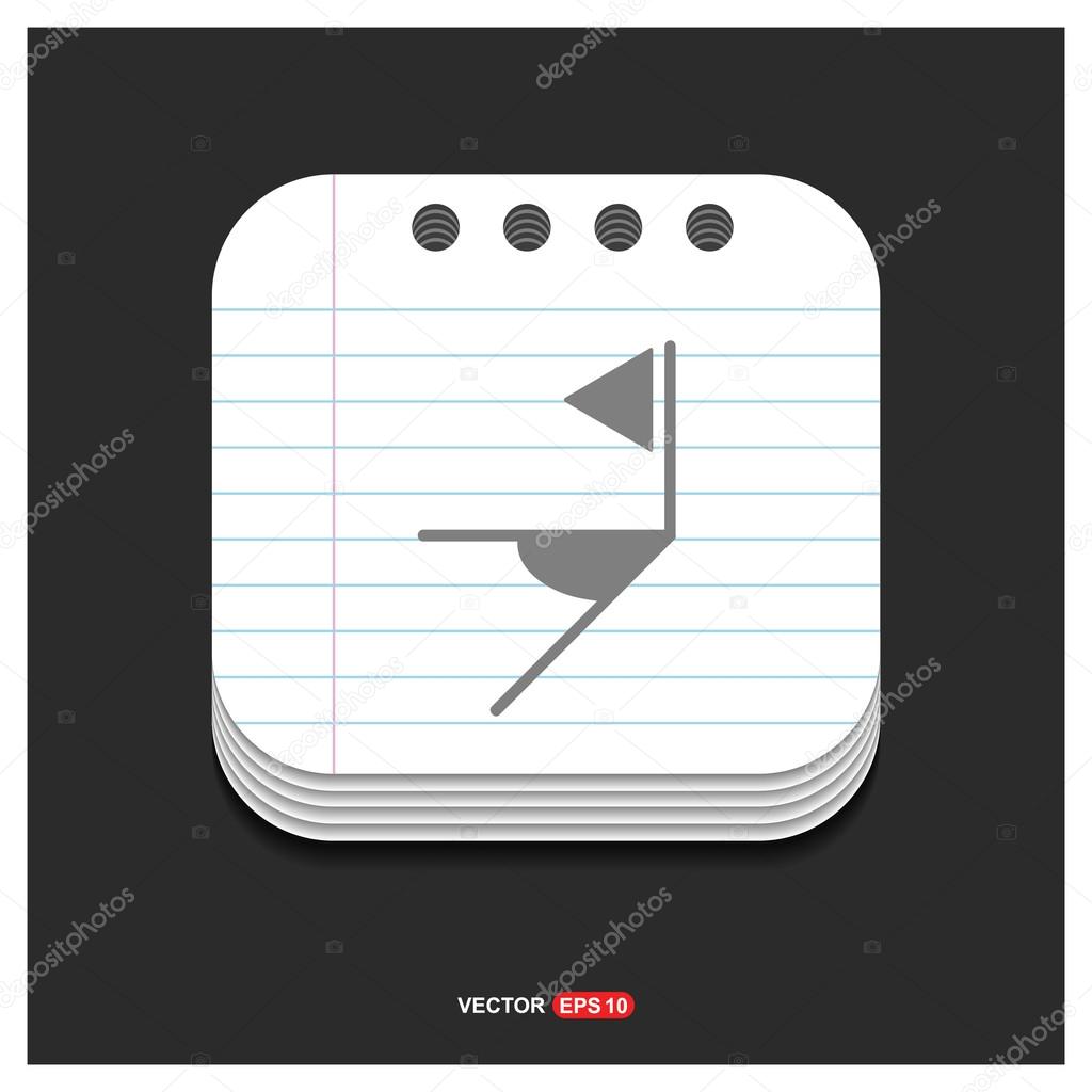 Football Corner Flag Icon Stock Vector By ©ibrandify 116180992