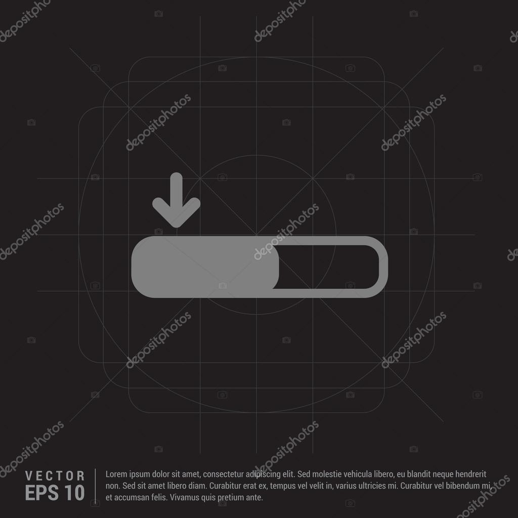 Downloading in progress icon Stock Vector Image by ©ibrandify #116183146