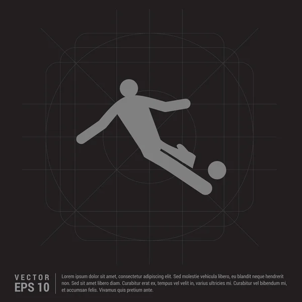 Icono jugadores de fútbol Vector de stock por ©ibrandify 104050282