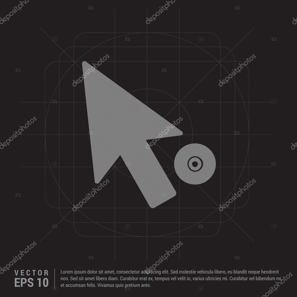 Icono del cursor del ratón Vector de stock #116200780 de ©ibrandify