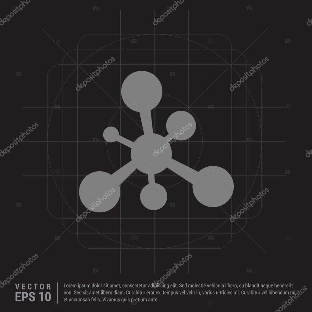 Chemical compound icon Stock Vector Image by ©ibrandify #116202888
