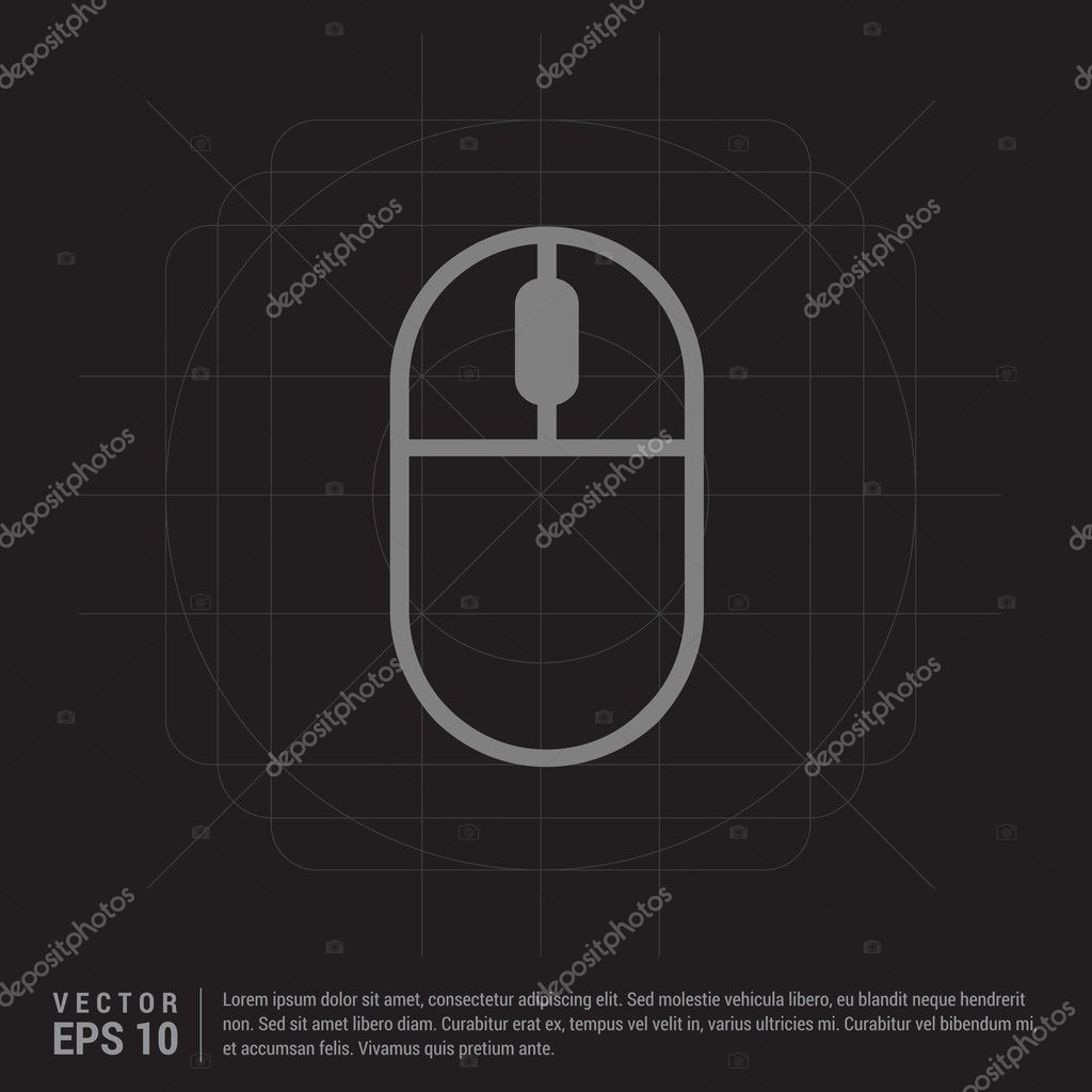 Computer mouse button Stock Vector by ©ibrandify 116205628