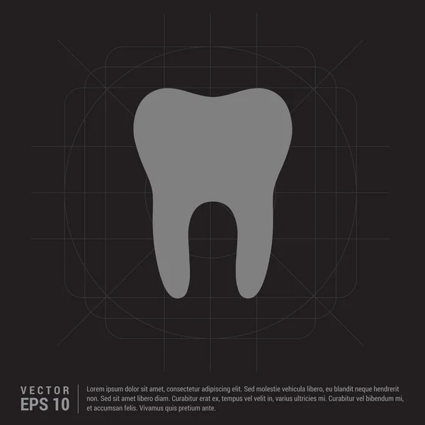 Abstract tooth icon — Stock Vector © huhulin #8523455