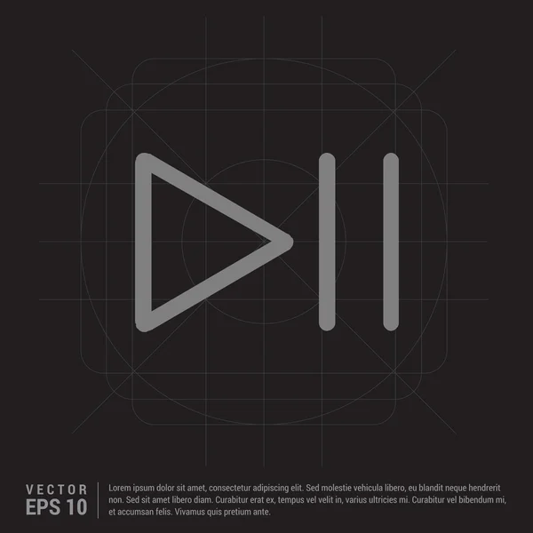 Pause media Vector Images | Depositphotos