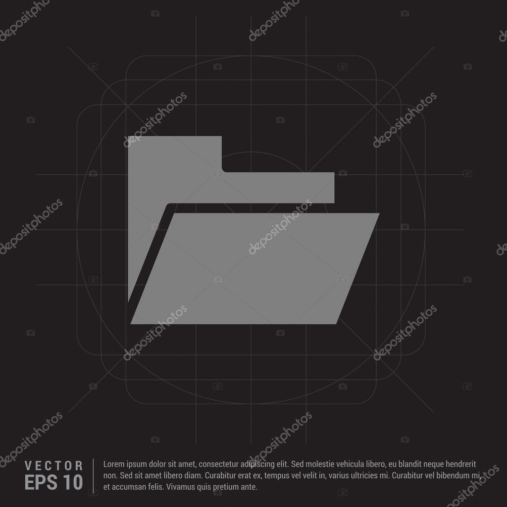 Data folder icon Stock Vector by ©ibrandify 116220068