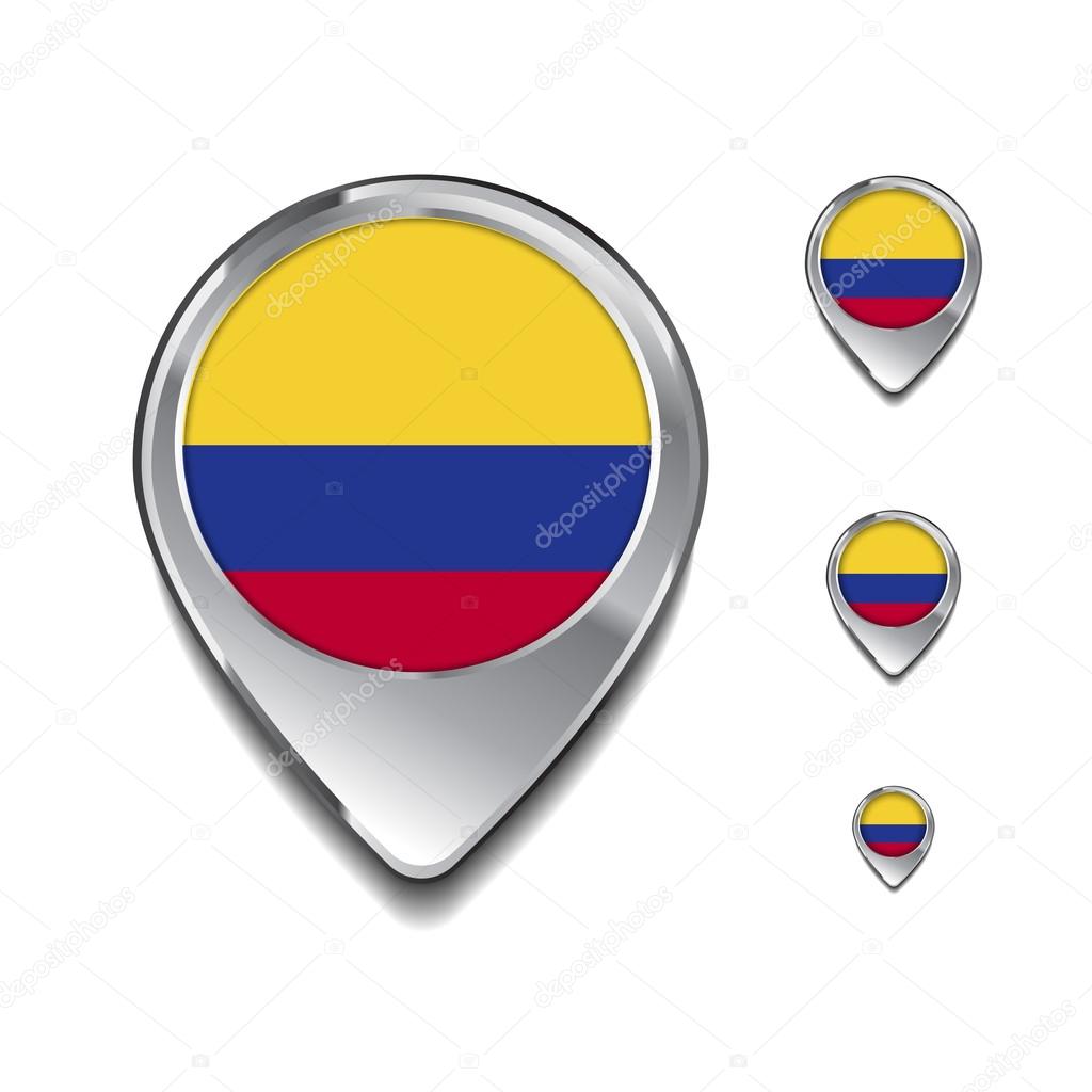 Pin Download Colombian Flag