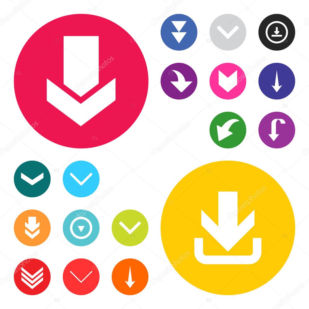 Arrows icon set — Stock Vector © ibrandify #93709474 Arrows icon set — Stock Vector © ibrandify #93709474