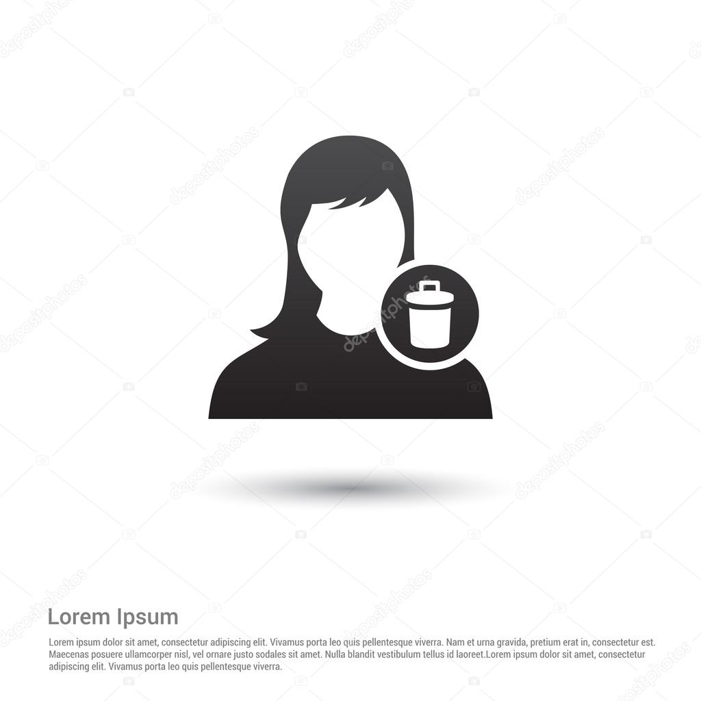 Delete User icon — Stock Vector © ibrandify #93714506 Delete User icon — Stock Vector © ibrandify #93714506