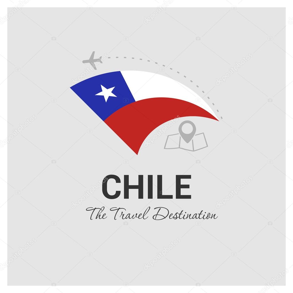 Logo de viaje Chile Vector de stock #93733002 de ©ibrandify