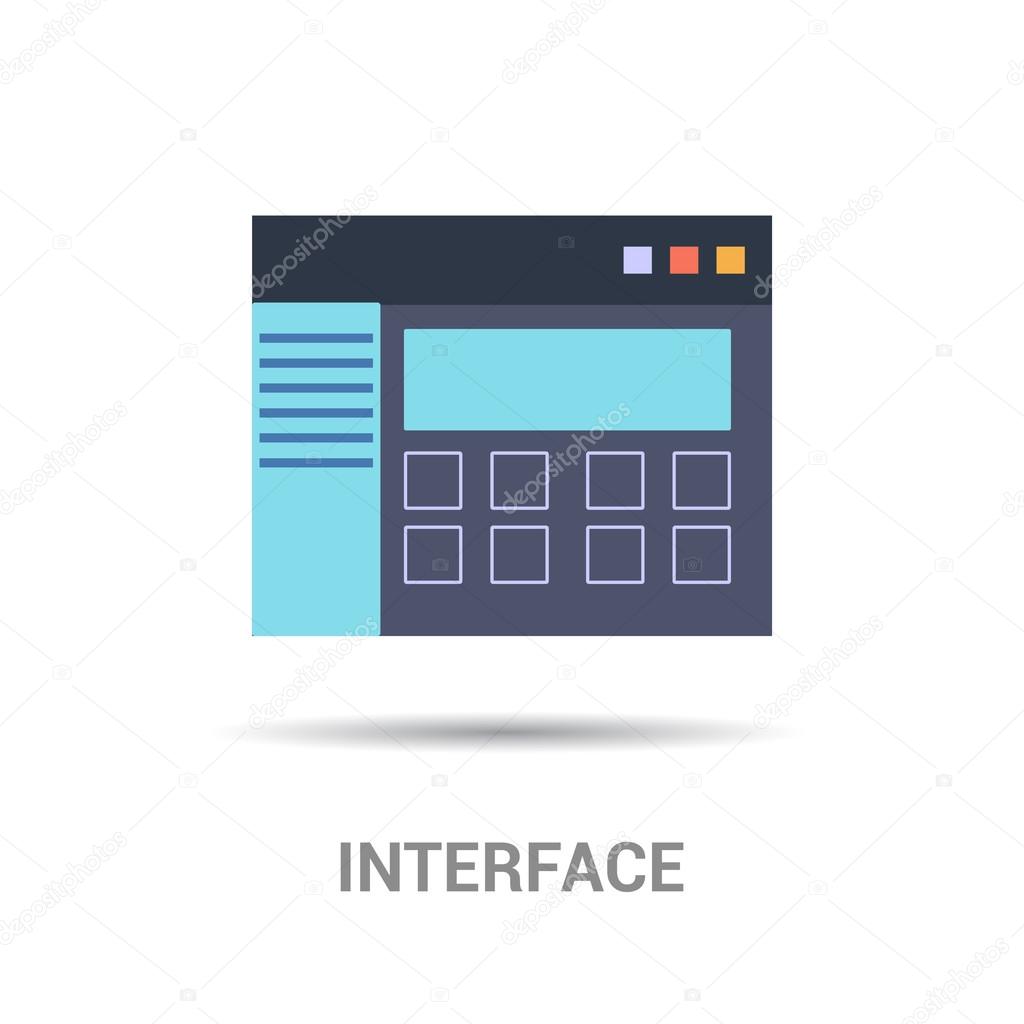 Application window interface icon Stock Vector by ©ibrandify 93733510