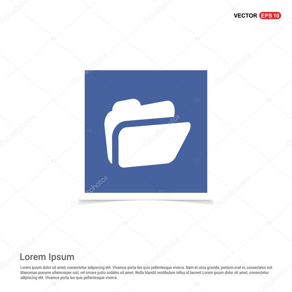 Computer folder icon Stock Vector by ©ibrandify 93733536