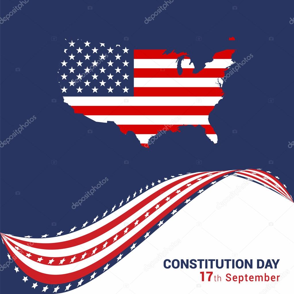 America Constitution Day Poster Stock Vector by ©ibrandify 93735440