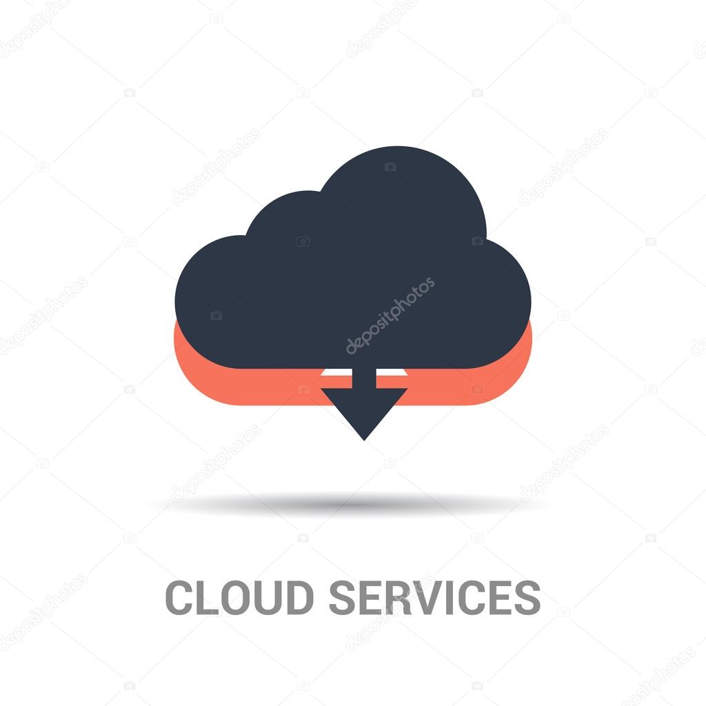 Cloud services icon Stock Vector Image by ©ibrandify #93739196