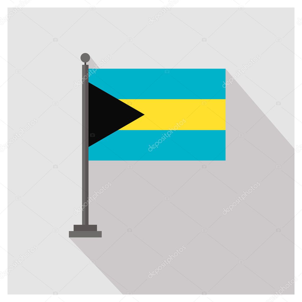 Bahamas Country flag Stock Vector by ©ibrandify 93748984