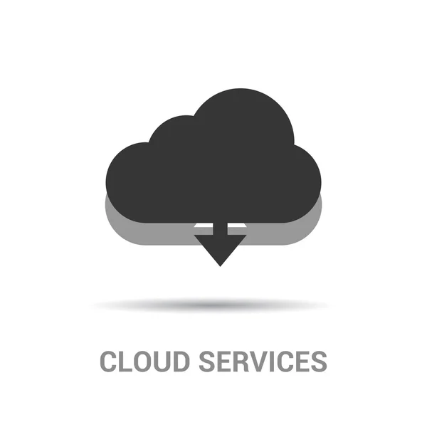Cloud services icon Stock Vector Image by ©ibrandify #93739196