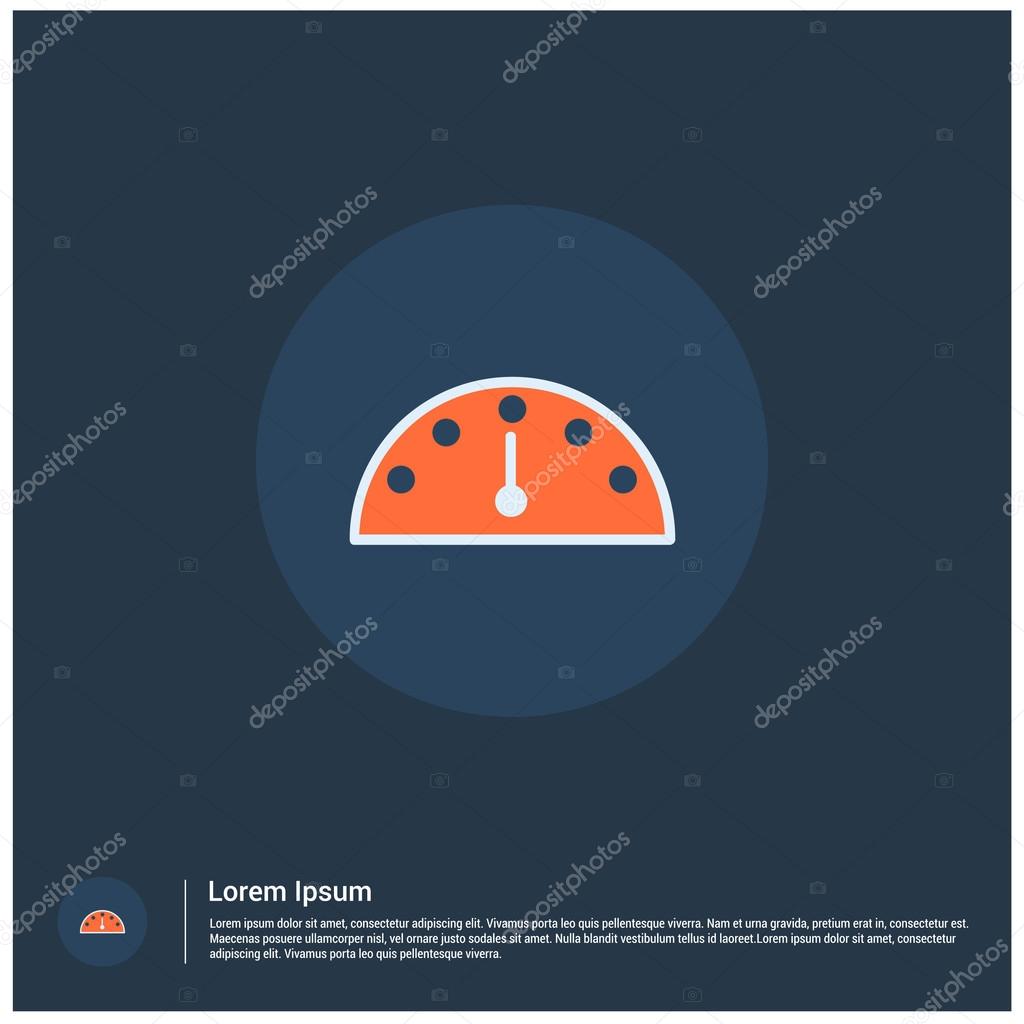 Speedometer Dashboard icon Stock Vector Image by ©ibrandify #93838972