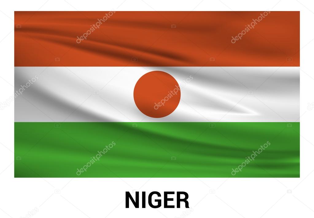 Imágenes: la bandera de niger | Bandera de Níger en colores oficiales ...